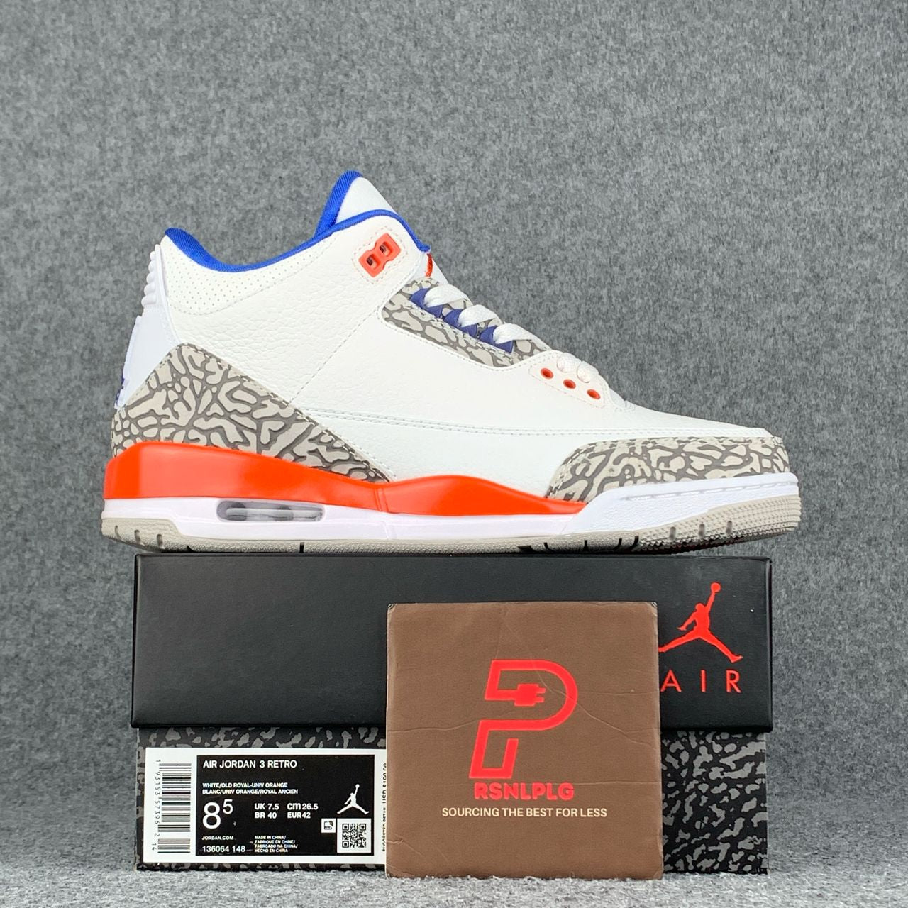 Air Jordan 3 Retro 'Knicks' – Prsnlplg