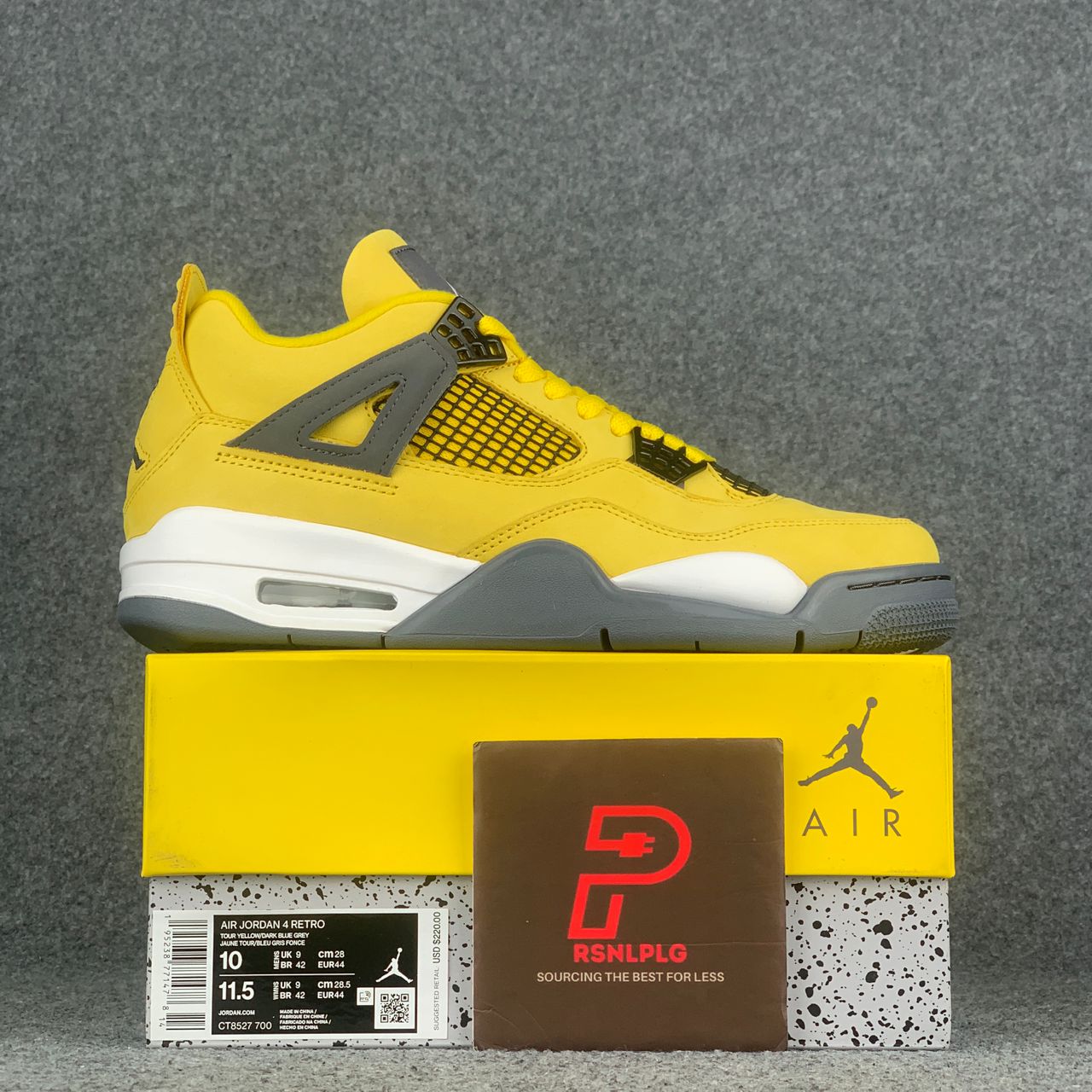 Air Jordan 4 Retro 'Lightning' 2021 – Prsnlplg