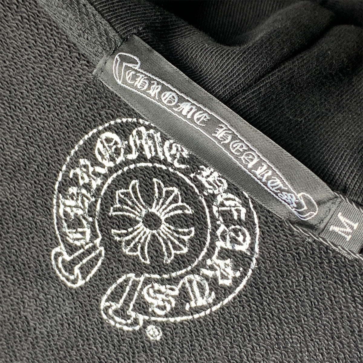 Chrome Hearts Made In Hollywood Plus Cross Zip Up Hoodie 'Black/Red ...